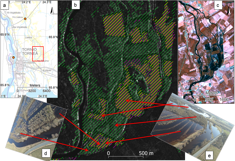 Satellite-based flood maps of the Finnish Flood Centre provide up-to ...